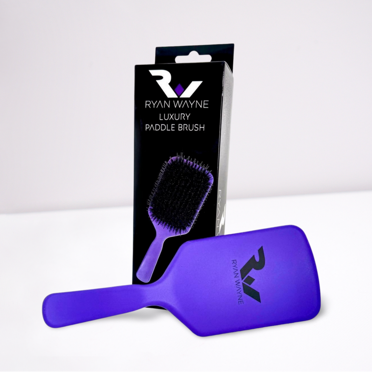 Ryan Wayne Purple Luxury Paddle Brush – Ryan Wayne Hair Care